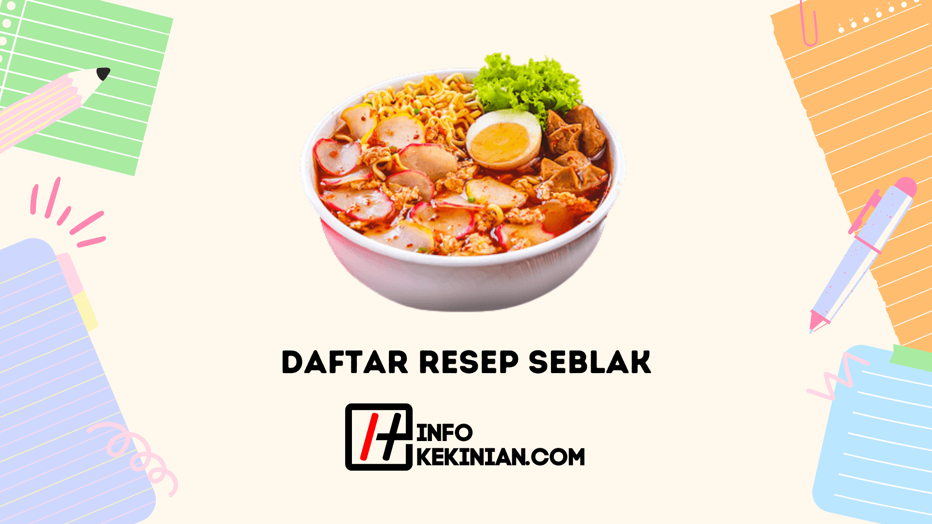 Daftar Resep Seblak, Ide Usaha Kekinian
